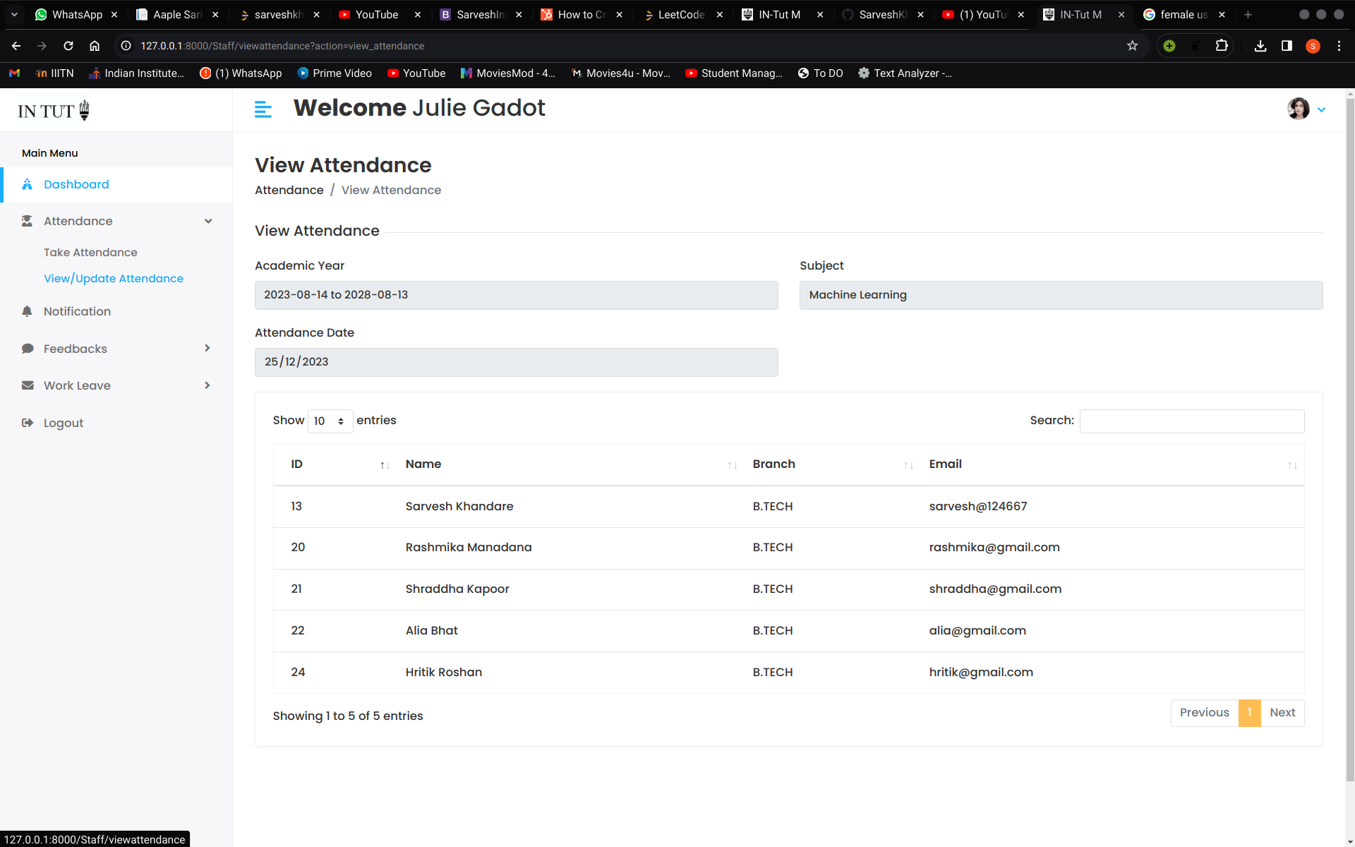 SarveshInCodes-Index